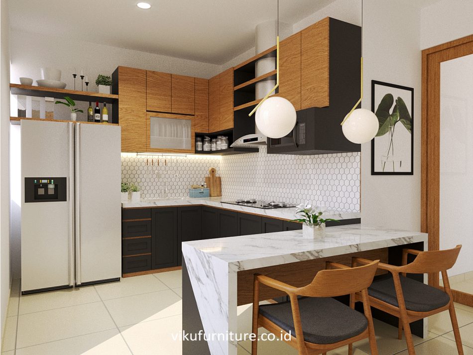 Kitchen Set Mini Bar - Viku Furniture Interior Design